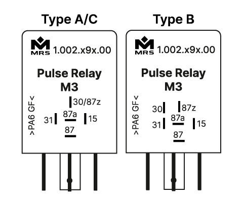 Pulse Relay M3 24 V