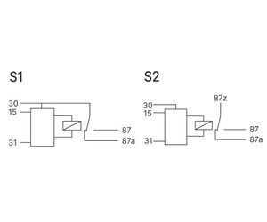 Toggle Relay Compact M1 12V
